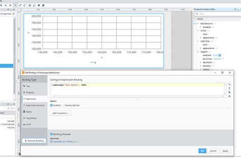 X And Y Values Linked To A Tag Refresh XY Chart Automatically