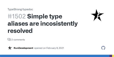 Simple Type Aliases Are Incosistently Resolved · Issue 1502