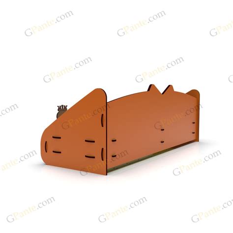 طرح استند لیزری و فایل برش لیزر استند