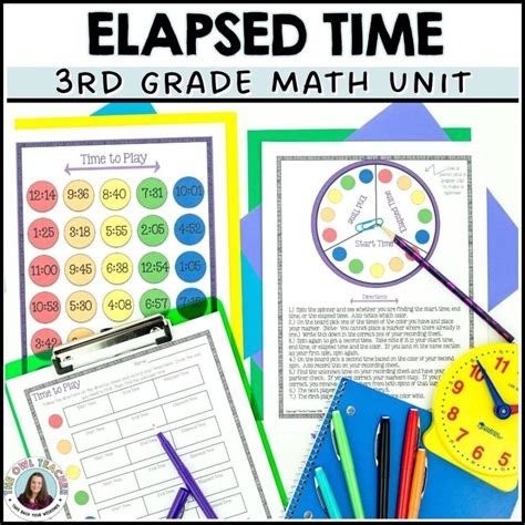 Elapsed Time Activities Worksheets And Lesson Plans Guided Math