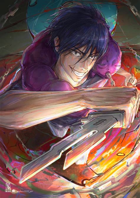 Zenin Toji Fanart イラスト アニメの壁紙 キャラクターアート