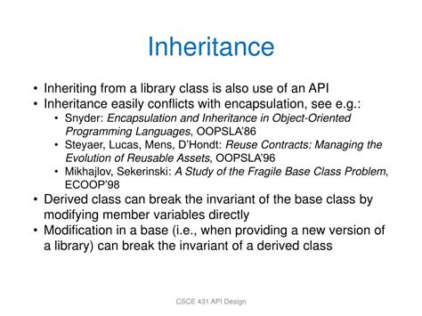 Ppt Csce 431 Application Programming Interface Api Design Powerpoint Presentation Id2071154