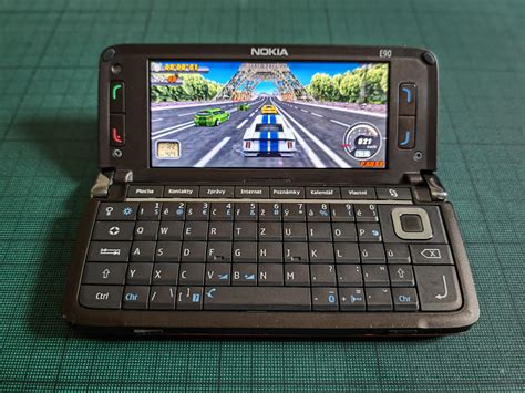 Nokia E90 Red R Vintagemobilephones