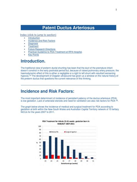 Pda 2 Pdf Preterm Birth Medical Specialties