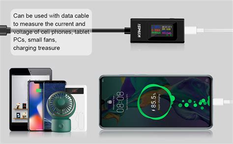 Diymore USB C Tester Power Meter Digital Multimeter Type C Voltage And Current Tester Meter