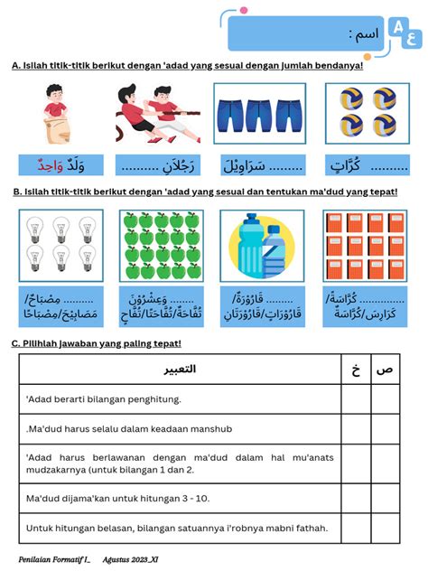 Adad Madud Hitungan Dalam Bahasa Arab Pdf