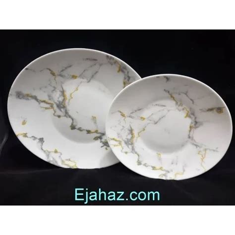 خرید و قیمت سرویس آرکوپال مقصود 26 پارچه بیضی اونیکس سنگ طوسی ترب