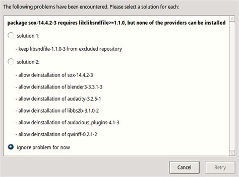 Apps Requiring Libsndfile Throwing Libsndfile Version Error Ports
