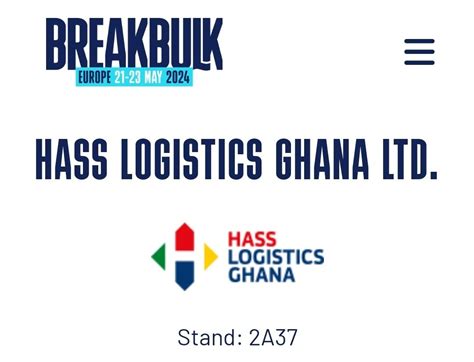 Hass Logistics Ghana On Linkedin Hass Logistics Ghana Is Once Again