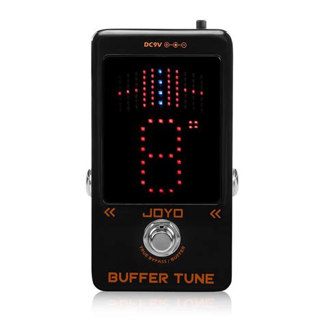 joyo buffer tuner pedal built in buffer with accurate