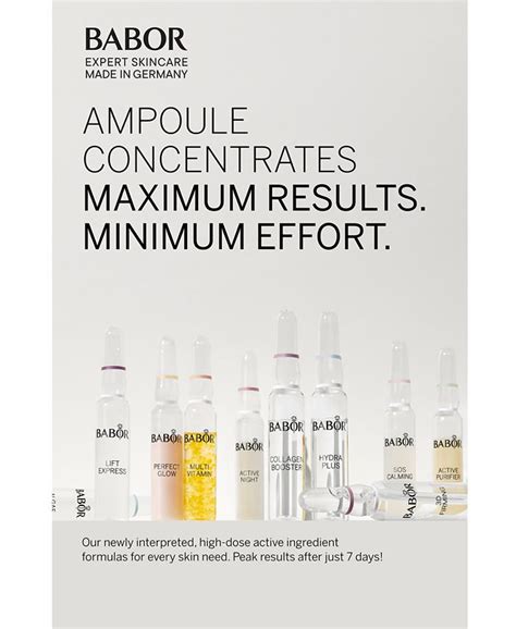 Babor Algae Vitalizer Ampoule Concentrates Macys