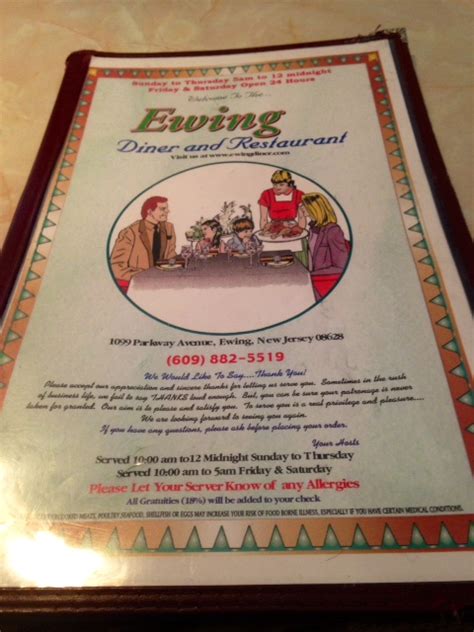 Diner Round Up The New Ewing Diner New Jersey Isnt Boring