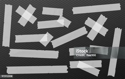 백색 접착제 스티커 마스킹 덕트 테이프 검정 사각형 모양 배경에 텍스트 조각을 제거 0명에 대한 스톡 벡터 아트 및 기타 이미지 0명 개체 그룹 건강관리와 의술