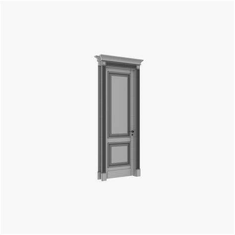 Classsic Door 02 3d Model Download Building Components On