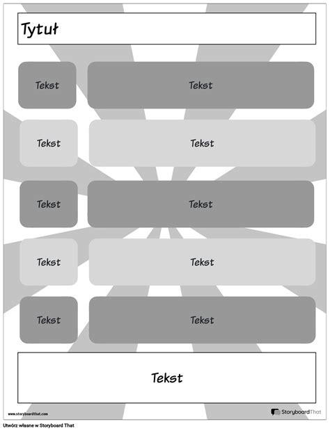 Struktura Tekstu 7 Storyboard Por Pl Examples