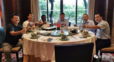 深圳朗特智能董事长一行来访 广东省东智创新科技有限公司