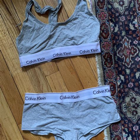 Calvin Klein Set Super Comfy High Waisted Booty Depop