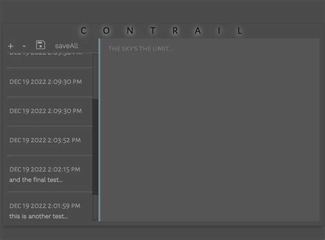 GitHub Thejourneyville Contrail