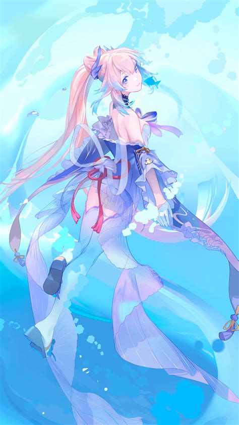 2250x4000 Yae Raiden Kokomi Ayaka Genshin Impact R