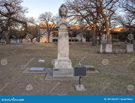 Grave Of John Jay Good In Pioneer Cemetery Dallas Texas Editorial