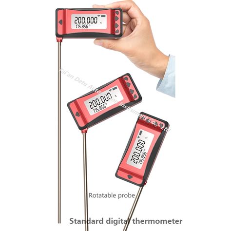 Handheld Precision Temperature Digital Readout Thermometer With