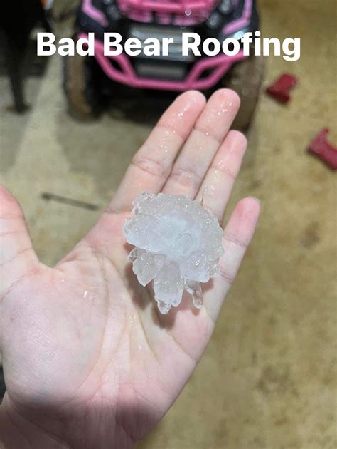 If You Got Hail And Are Bad Bear Roofing And Construction Facebook