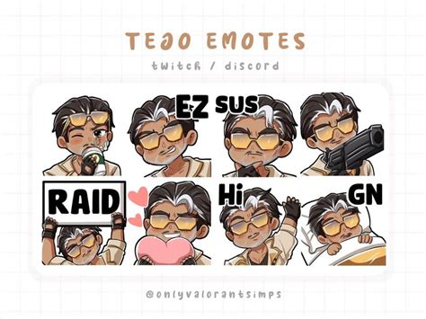 Tejo Valorant Emote Tejo Emote Tejo Valorant Tejo Discord Twitch
