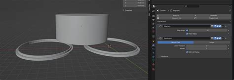 Blender Doesnt Smooth My Circular Model Only Its Mesh Shift A