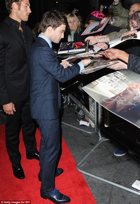 Daniel Radcliffe Is Swarmed By Fans At Kill Your Darlings Screening At