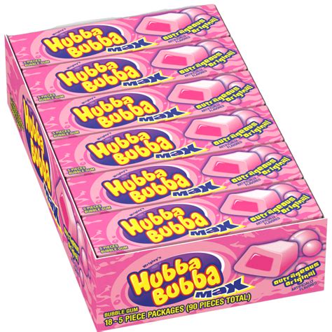 Hubba Bubba Original Bubble Gum Tape 2 Oz Pack Hubba Bubba