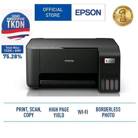 Jual Printer Epson All In One L3251 Tkdn Print Scan Copy Wifi Pengganti