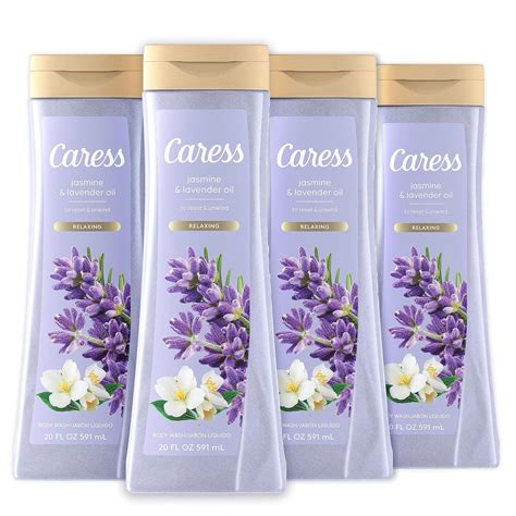 Caress Body Wash Jasmine And Lavender Oil For Soft Fragrant