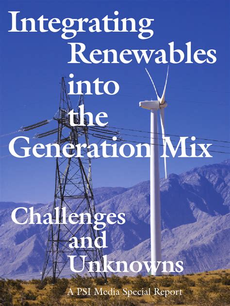 Integrating Renewables Special Report 1 Download Free Pdf Renewable Energy Wind Power