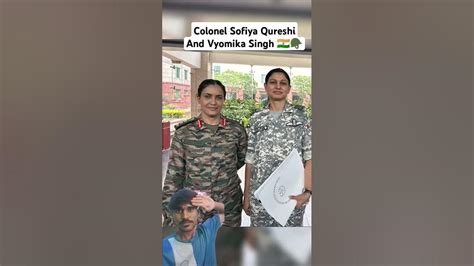 Sofia Quresireels Operations Sindoor Bharat Mata Ki Jay 🇮🇳 Indian