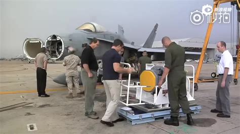 美军海军陆战队航空队的fa 18c D换装新的aesa雷达新浪视频