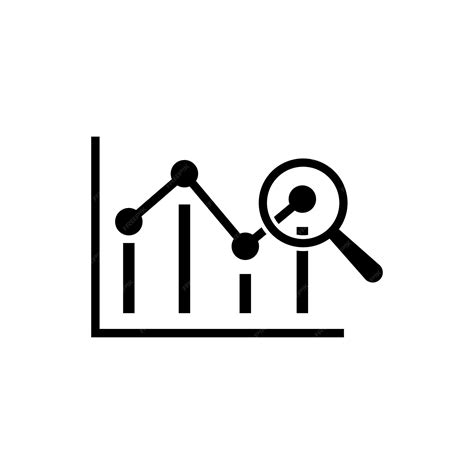 Premium Vector Analysis Icon Design Isolated On White Background