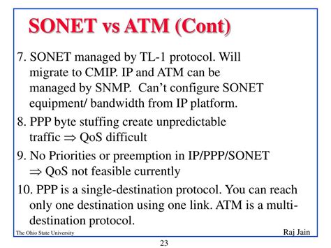 Ppt Ip Over Sonet Powerpoint Presentation Free Download Id829808