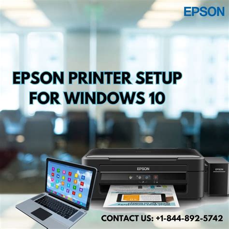 Epson Printer Setup For Windows 10 18448925742 Epson Printer