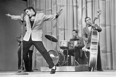 Elvis Presleys Blue Suede Shoes Sell At Auction