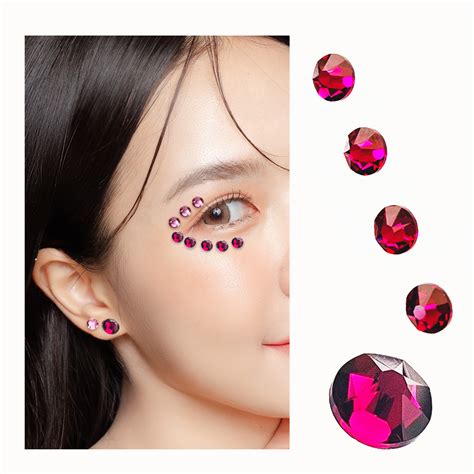 티어랑 붙이는이어링 아이라인스톤 아이라인스티커 페이스스톤 의료용점착테이프 스와로브스키크리스탈 티몬