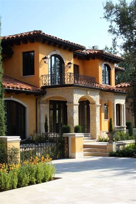 Tuscan Home Tuscan House Florida Homes Exterior Modern Tuscan House