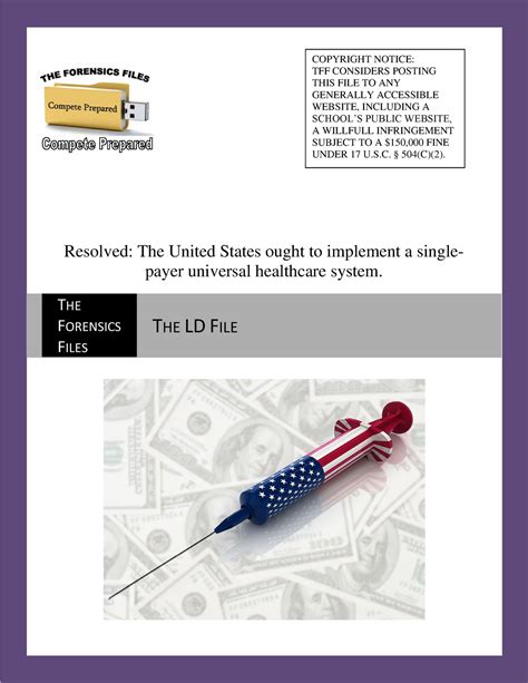 TFF Single Payer File Resolved The United States Ought To Implement A Single Payer Universal