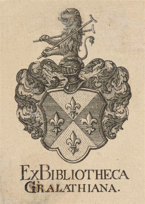 Bookplate Of Daniel Gralath Artvee