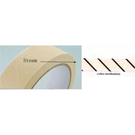 Autoclave Sterilization Indicator Tape 25mm X 50 M Rootlab
