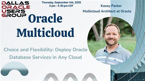 Oracle Multicloud Webinar Doug