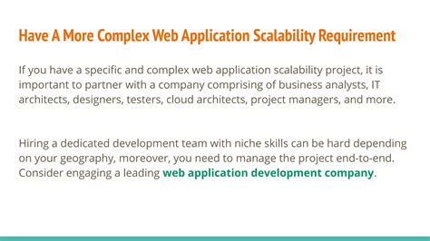 Best Practices To Build Large Scale Web Application PPT