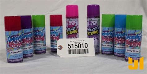 9 Cans Of Silly String Jeff Martin Auctioneers Inc