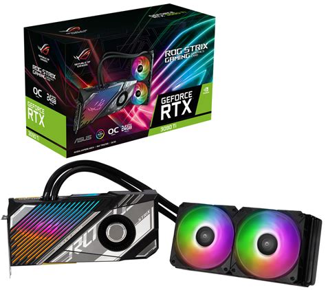 Продать Видеокарта Asus ROG Strix LC GeForce RTX 3090 Ti OC 24576MB ...