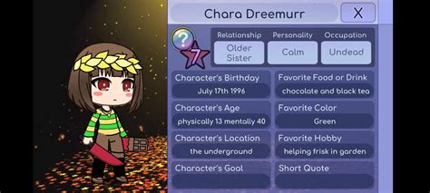 Chara Oc By Me R Gachaundertale