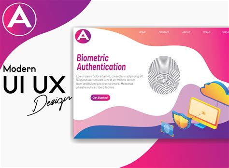 UI UX Design For Biometric Authentication By Alina Shah On Dribbble
